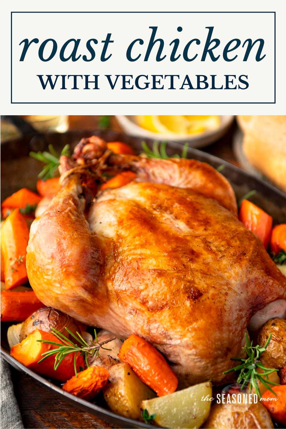 Roast Chicken and Vegetables - The Seasoned Mom