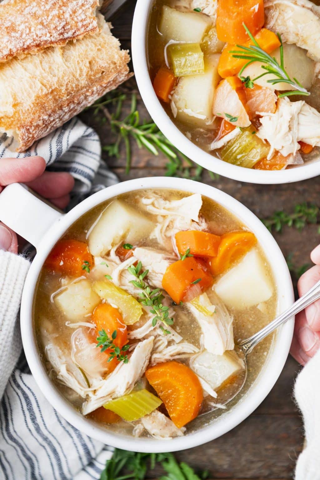Crock Pot Chicken Stew - The Seasoned Mom