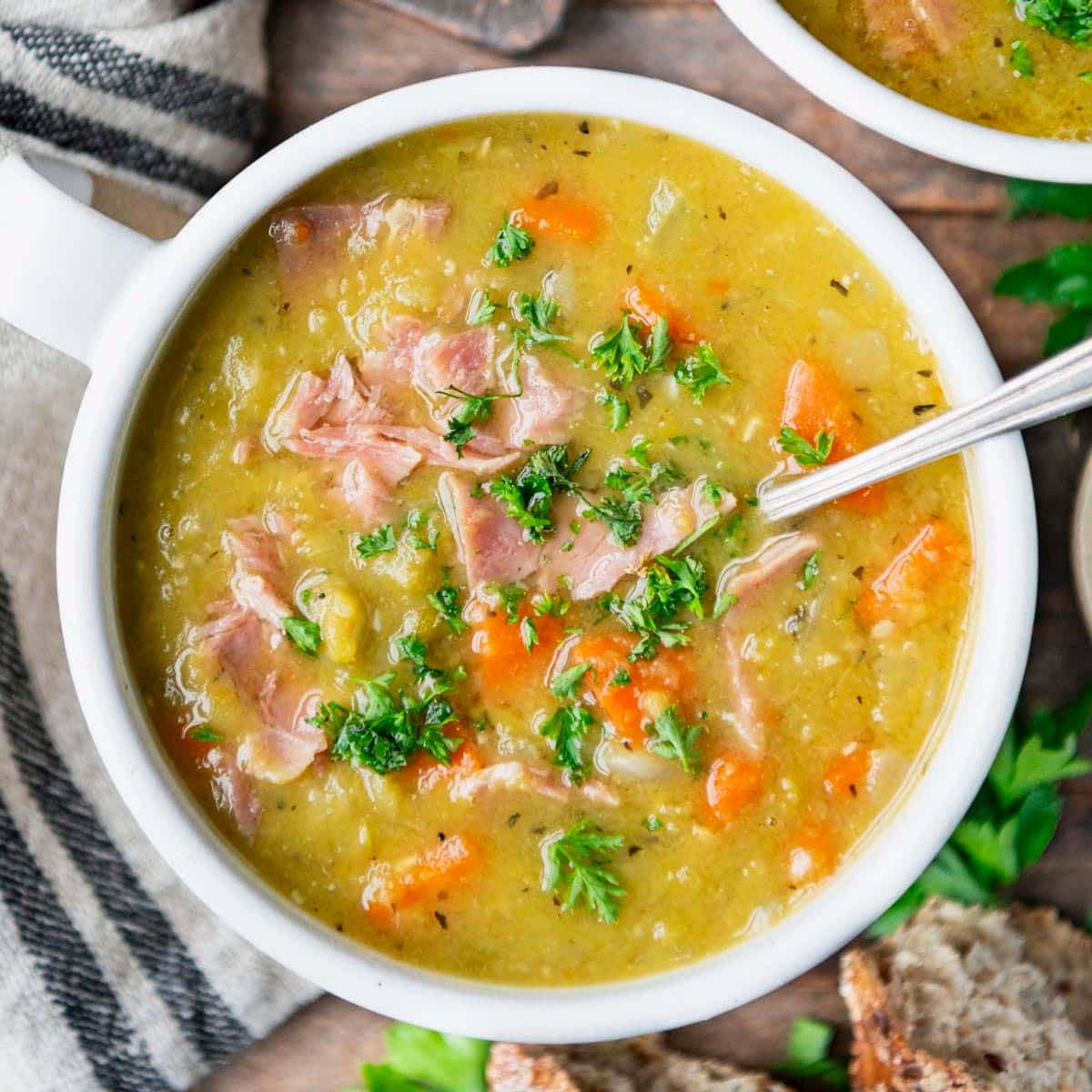 Southern Ham Bone Soup - The Seasoned Mom