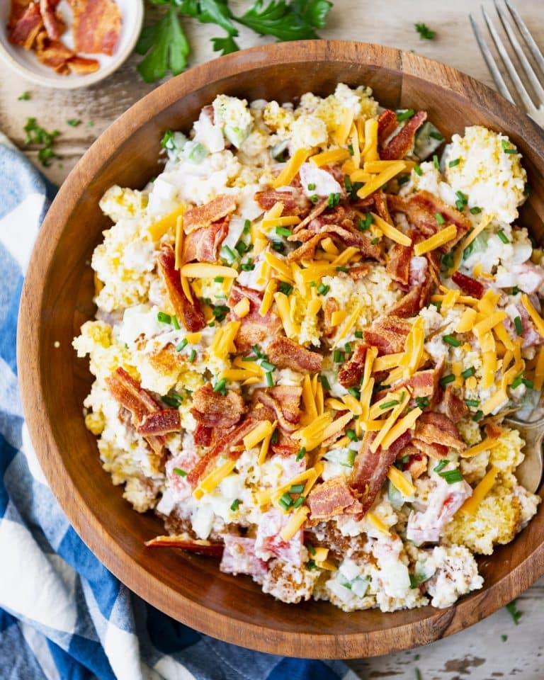 Old-Fashioned Southern Cornbread Salad