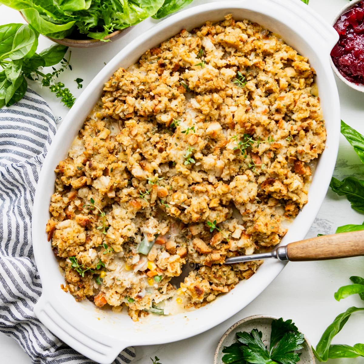 Leftover Turkey Rice Casserole - The Seasoned Mom