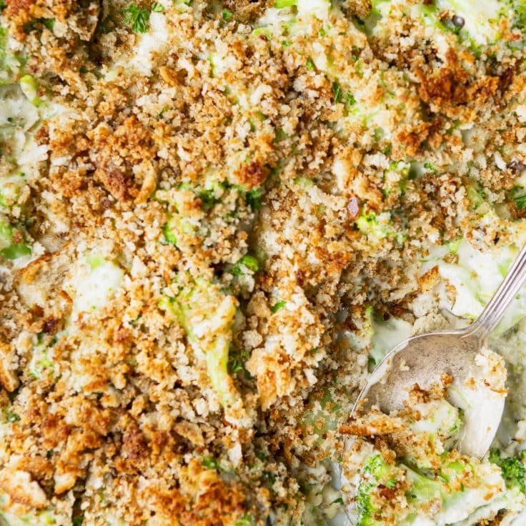 Easy Broccoli Casserole Recipe - The Seasoned Mom