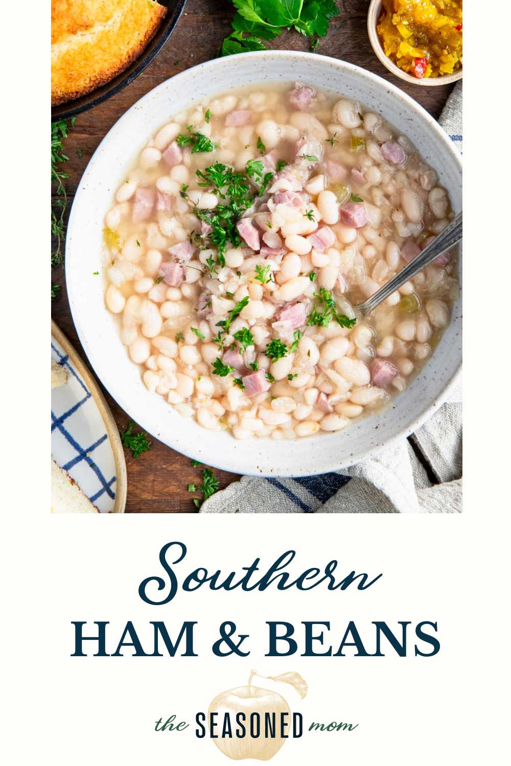 Southern Ham and Beans - The Seasoned Mom