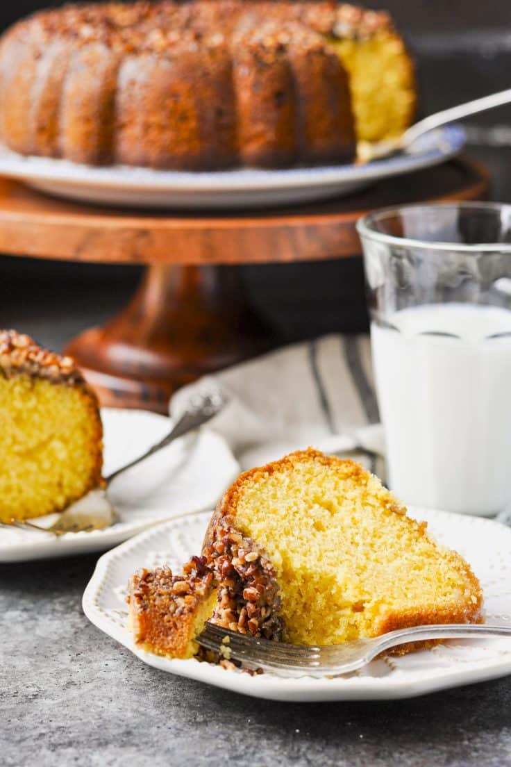 Grandma's Easy Rum Cake Recipe (with Cake Mix!) - The Seasoned Mom