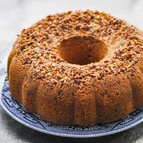 Grandma's Old-Fashioned Rum Cake - The Seasoned Mom