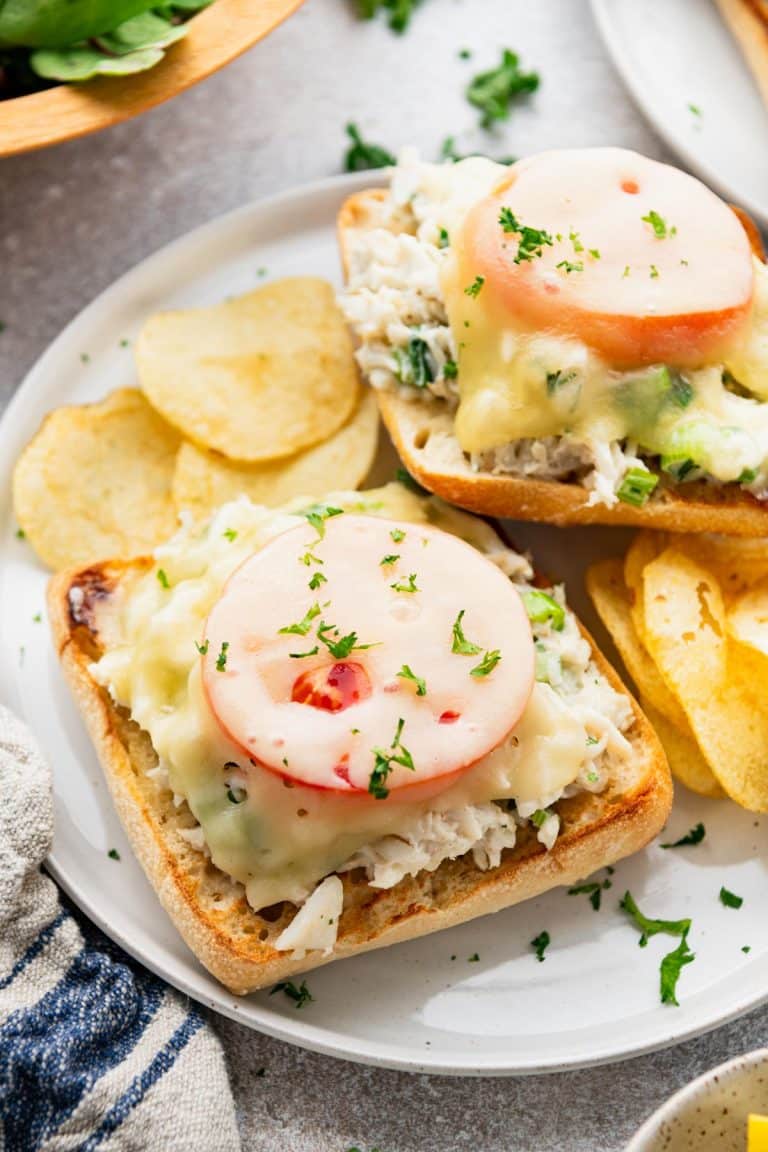 Quick and Easy Crab Melt - The Seasoned Mom