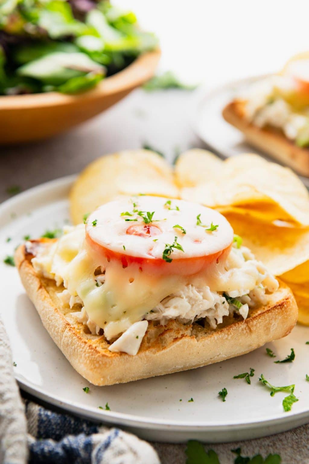 Quick and Easy Crab Melt - The Seasoned Mom