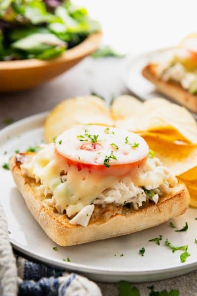 Quick and Easy Crab Melt - The Seasoned Mom