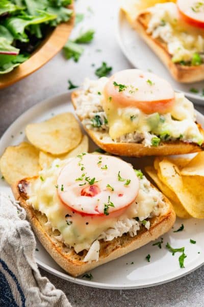 Quick and Easy Crab Melt - The Seasoned Mom