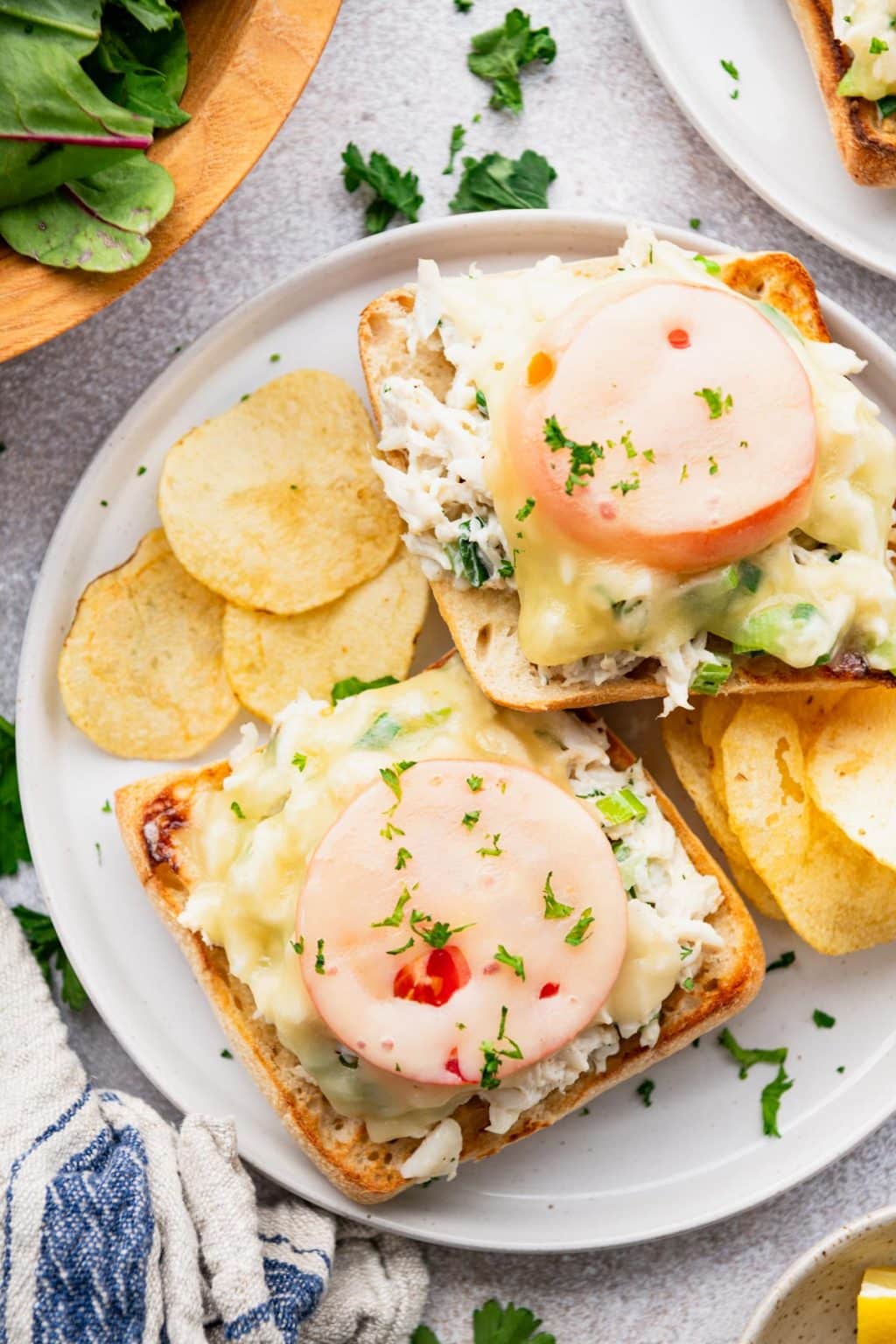 Quick and Easy Crab Melt - The Seasoned Mom