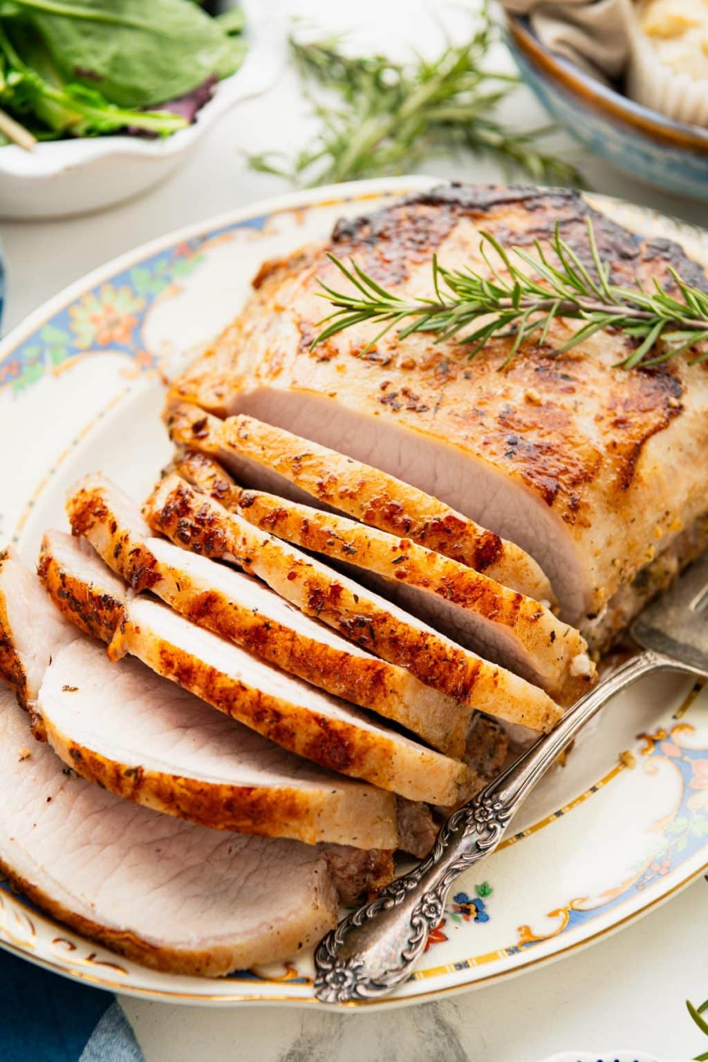 Garlic and Herb Pork Roast Recipe - The Seasoned Mom