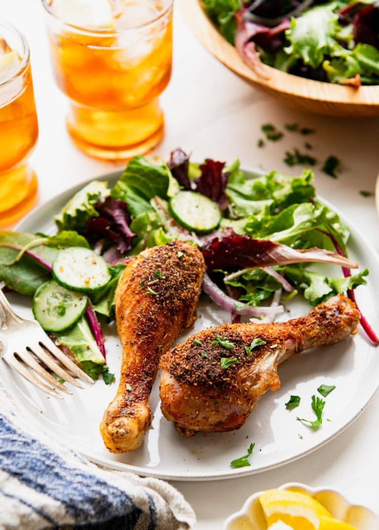Crispy Southern-Style Baked Chicken Legs