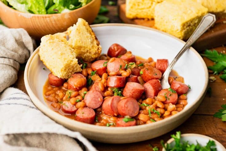 Old-Fashioned Franks and Beans Recipe