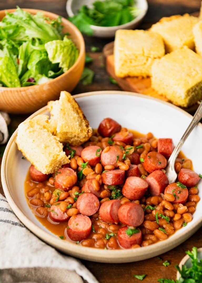 Old-Fashioned Franks and Beans Recipe