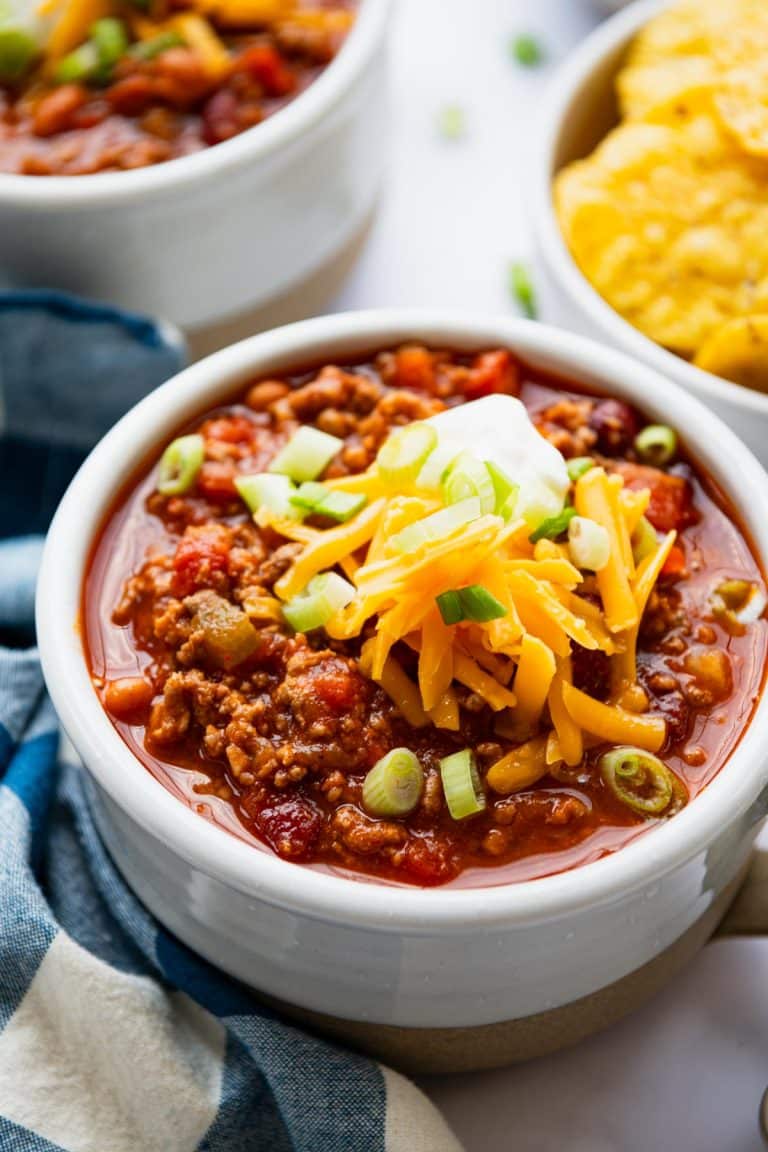 Easy Wendy’s Chili Recipe (Copycat)