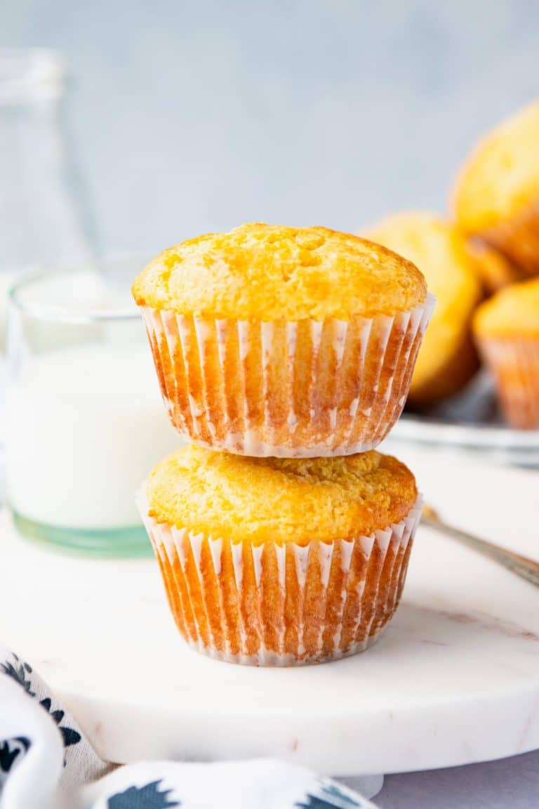 Moist Jiffy Corn Muffins with Sour Cream