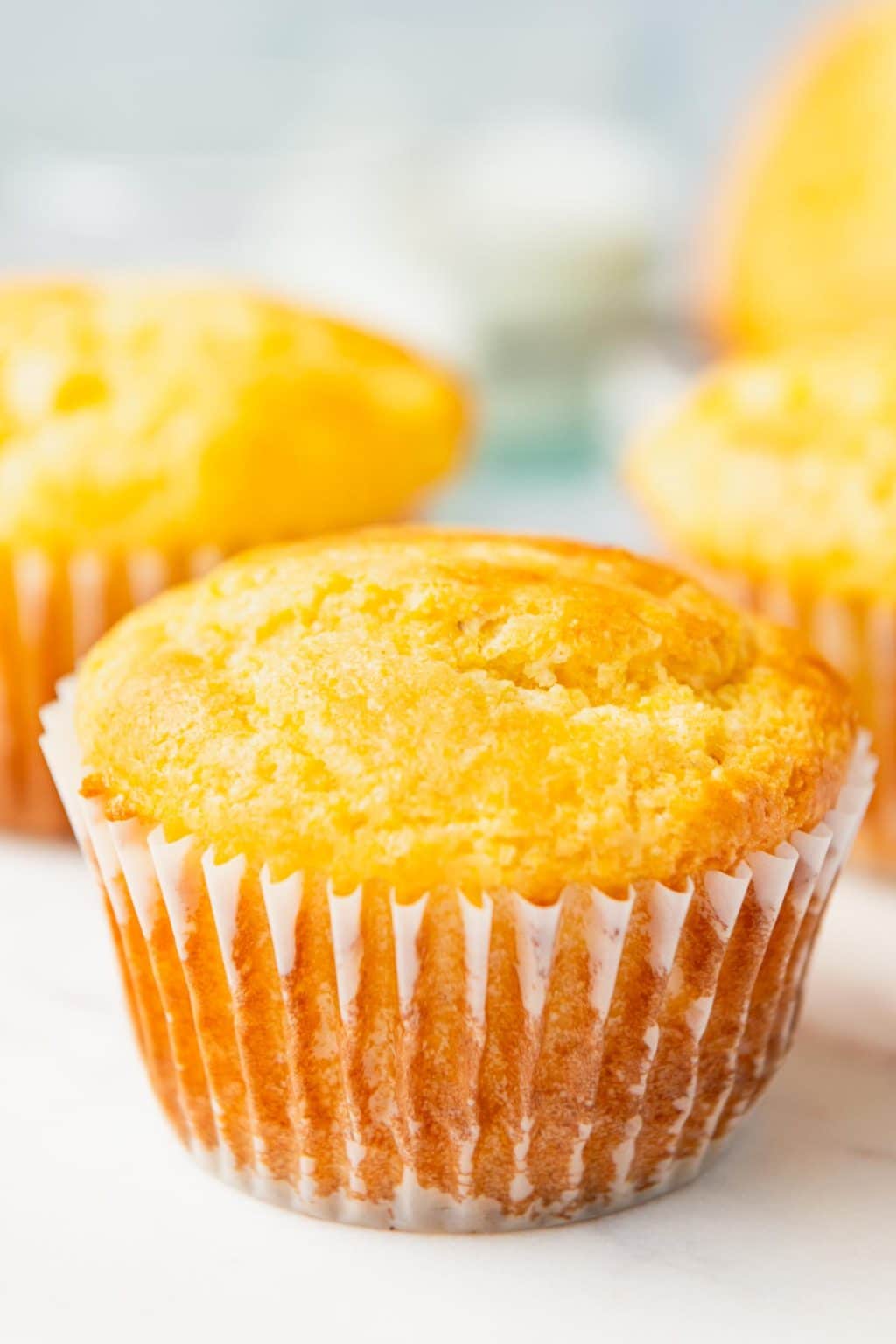 Moist Jiffy Corn Muffins with Sour Cream