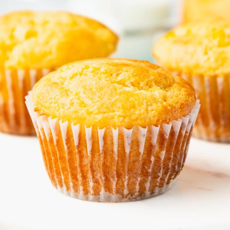 Moist Jiffy Corn Muffins with Sour Cream