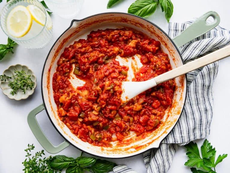 Southern-Style Stewed Tomatoes Recipe (Fresh or Canned)
