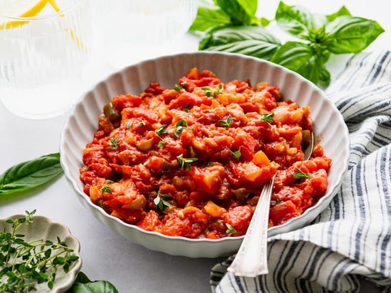 Southern-Style Stewed Tomatoes Recipe (Fresh or Canned)
