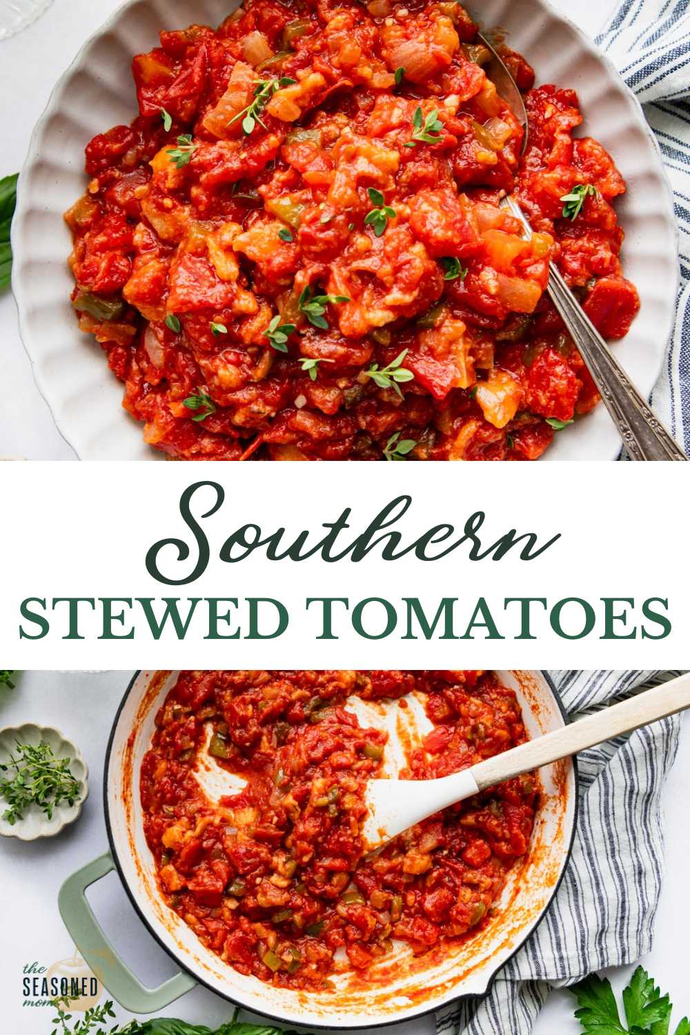 Southern-Style Stewed Tomatoes Recipe (Fresh or Canned)
