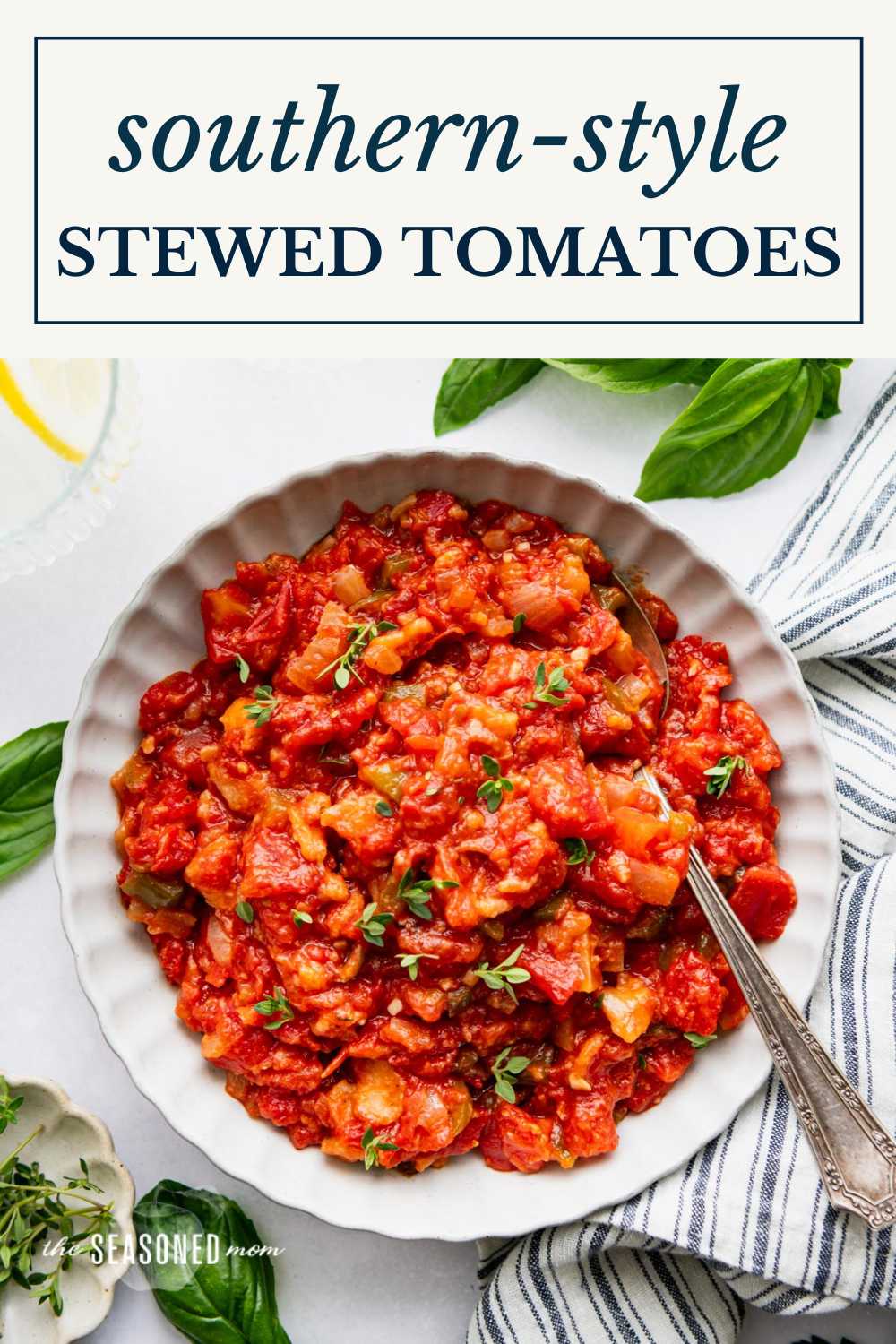 Southern-Style Stewed Tomatoes Recipe (Fresh or Canned)