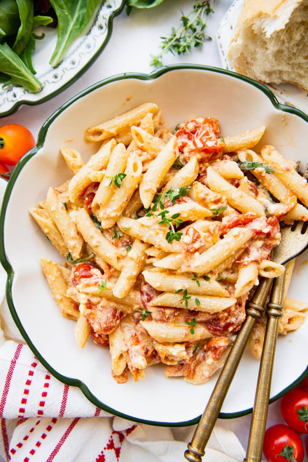 Easy Baked Feta Tomato Pasta