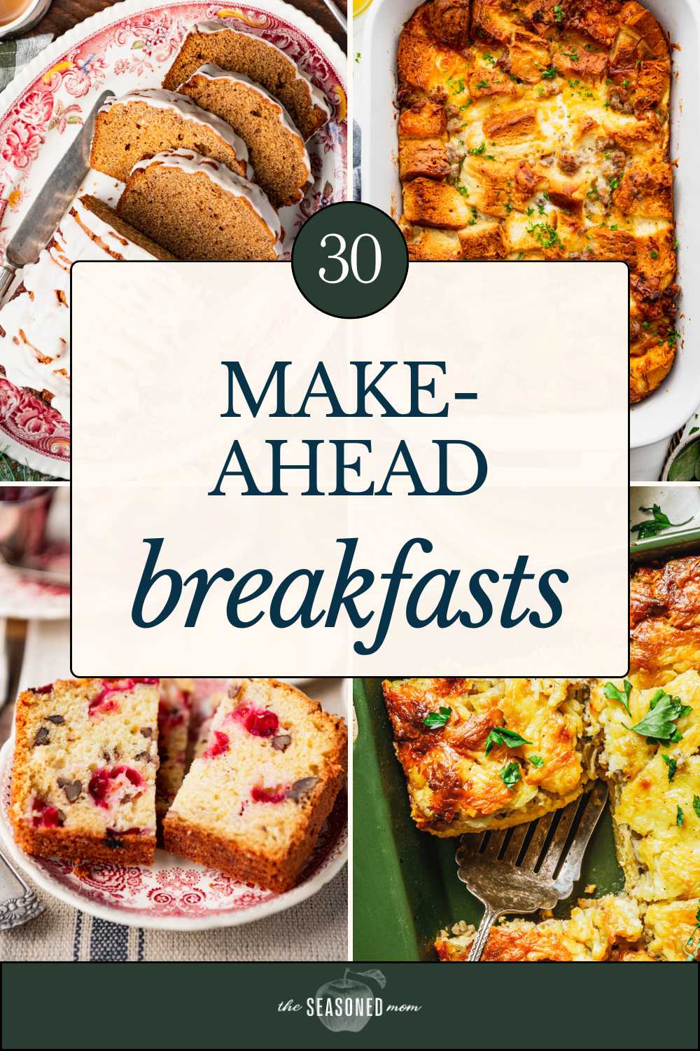 Make-Ahead Breakfast Recipes {Casseroles, Muffins & More} – The ...