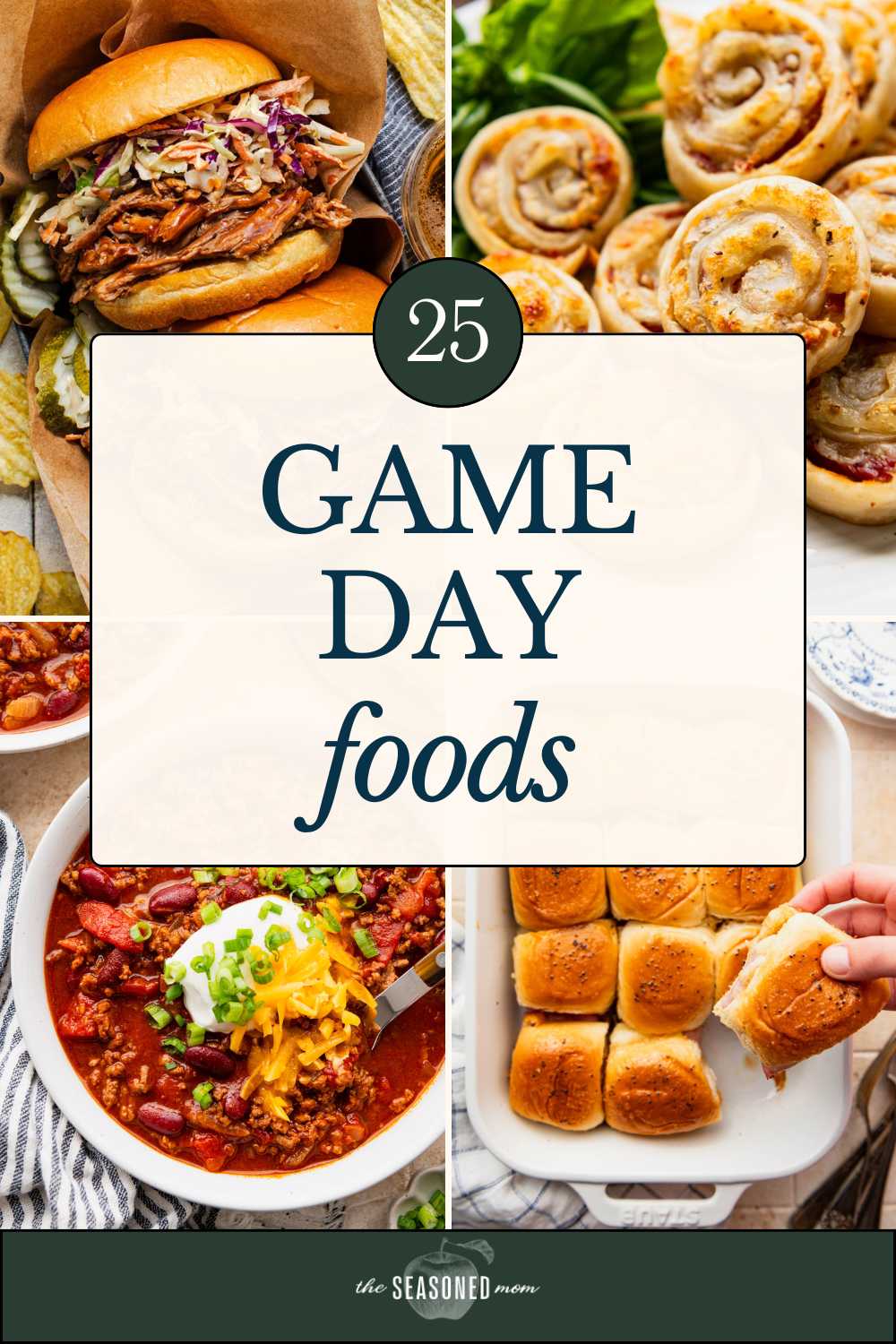 Game Day Food Ideas {Beyond the Appetizer Spread} — The Seasoned Mom