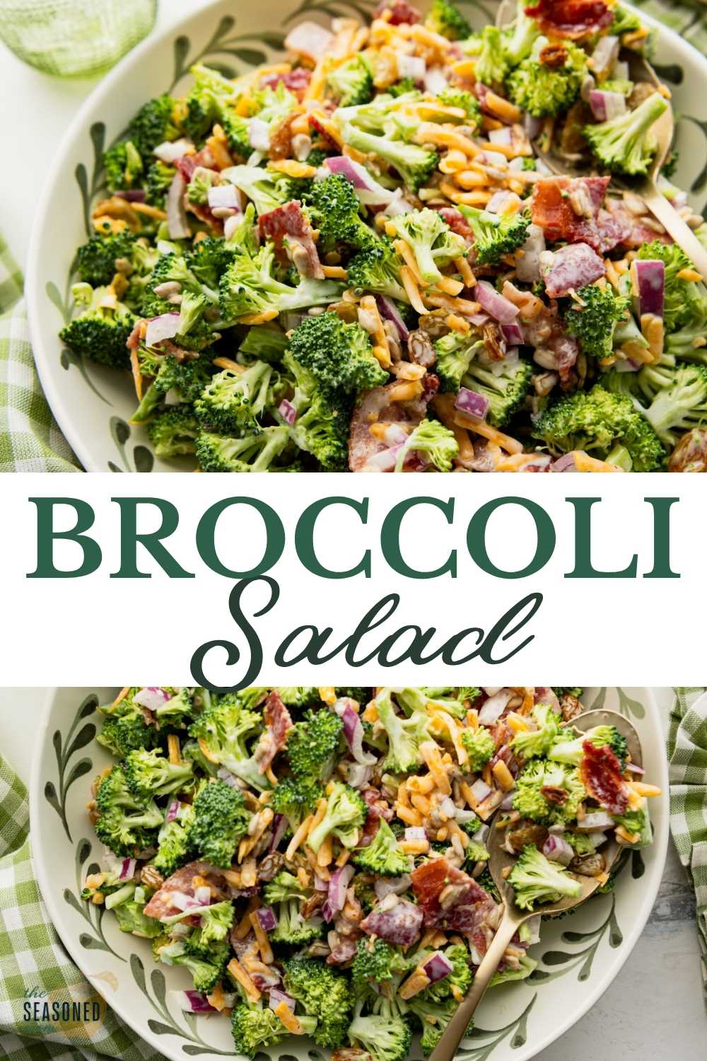 Broccoli Salad with Bacon {Classic Cookout/Potluck Side Dish} – The ...