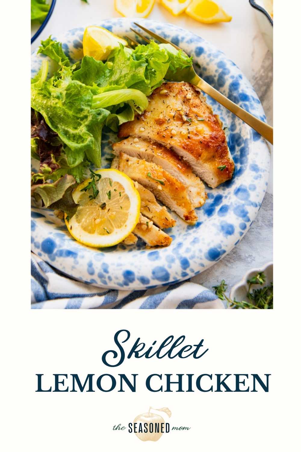 Easy Skillet Lemon Chicken {Ready in 25 Minutes} – The Seasoned Mom
