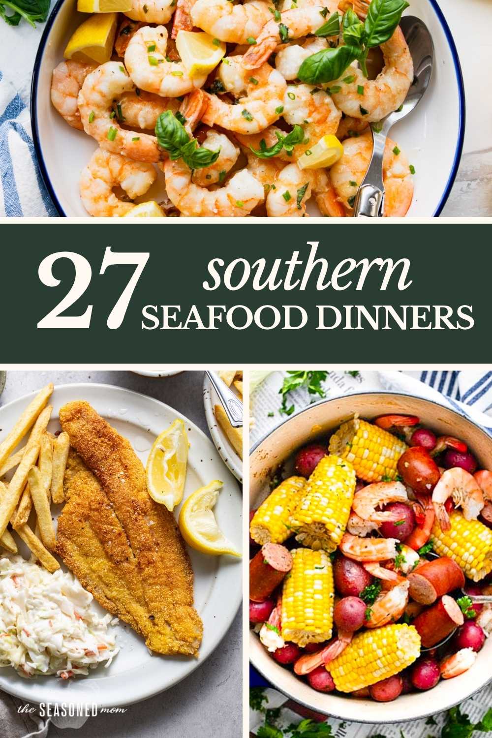 Southern Seafood Dinners {27 Coastal & Comfort Recipes} – The Seasoned Mom