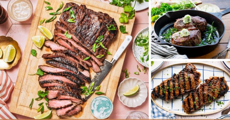 20 Steak Dinner Ideas {Grilled, Seared, and Smothered} – The Seasoned Mom